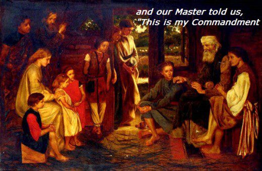 Jesus' Commandment > Talk of JESUS . com