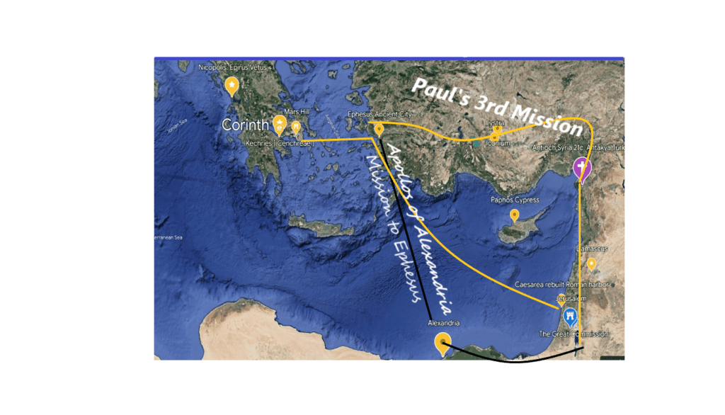 Apollos and Paul - Apostles crossing paths > Talk of JESUS . com